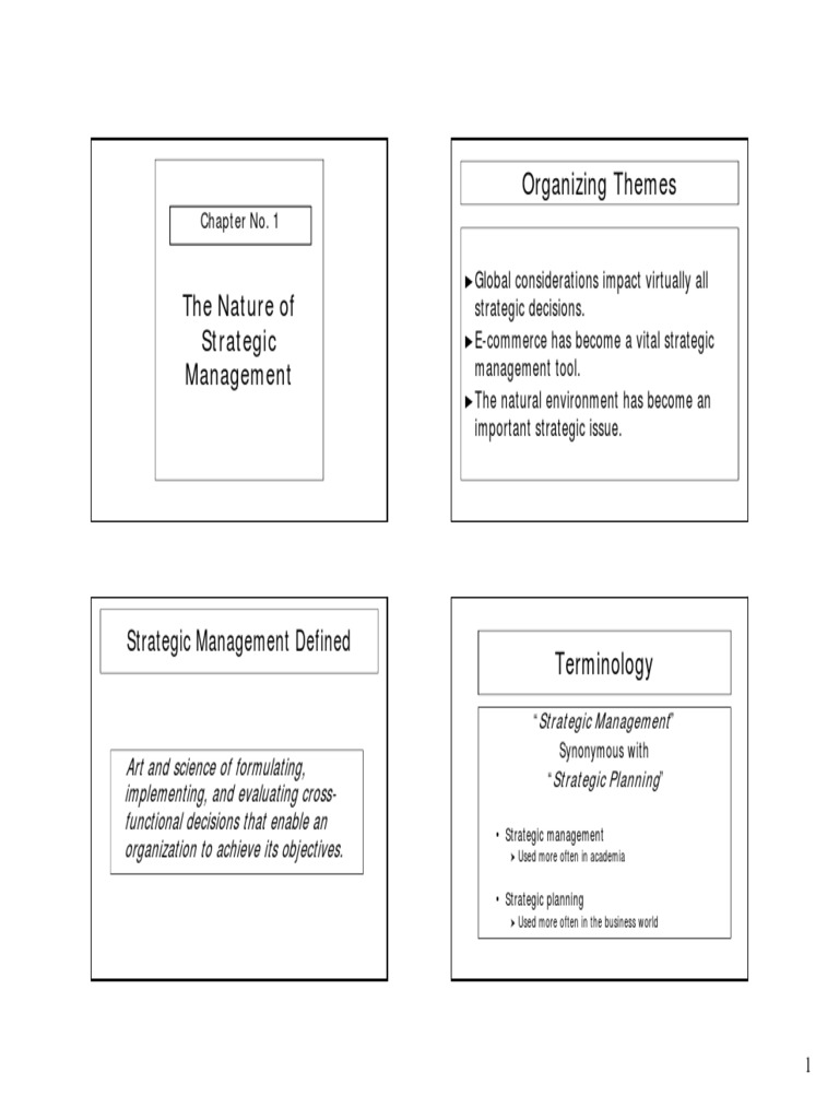 Chap01 (Compatibility Mode) | PDF | Strategic Management | Strategic ...