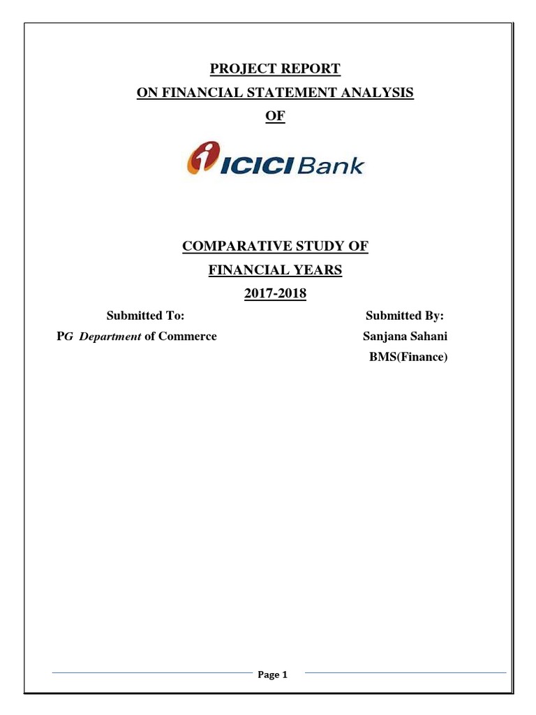 Financial Statement Analysis Report 2017-2018 | PDF | Capital Adequacy ...