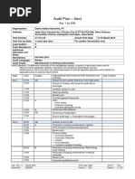 Internal Audit Opening Meeting Template | PDF | Business