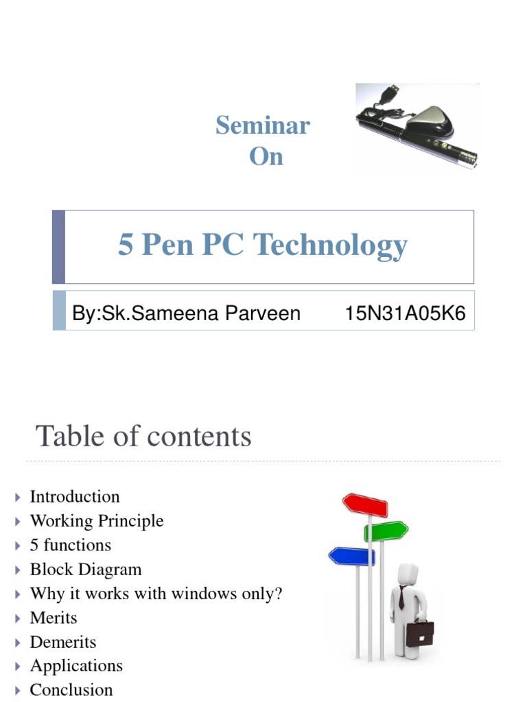 5 Pen PC | PDF | Computer Keyboard | Microsoft Windows