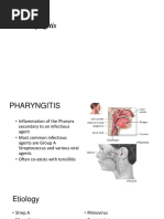 Pathophysiology of Pharyngitis | PDF | Rtt | Immunology
