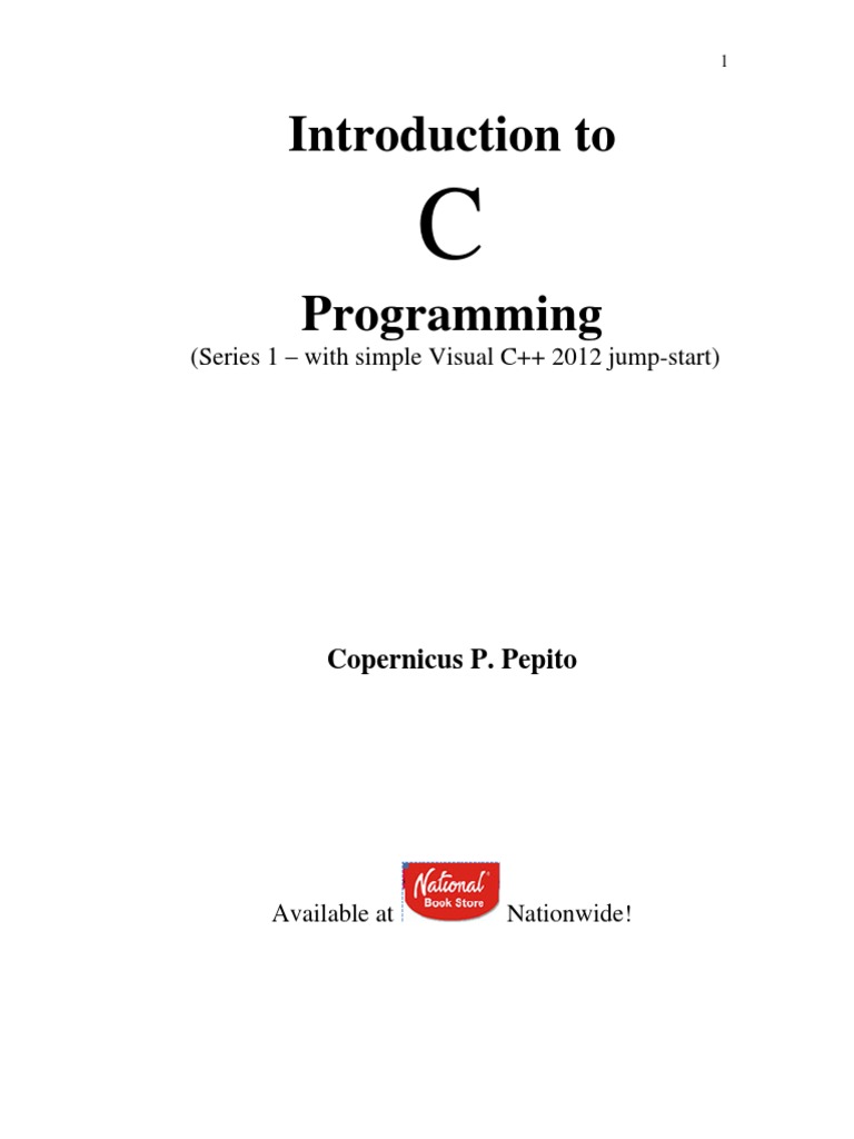 CLanguageSeries1 PDF | PDF | C (Programming Language) | Programming Language
