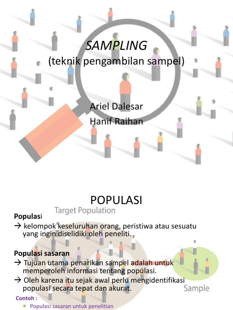 Teknik Sampling | PDF | Kesehatan Holistik | Sains & Matematika