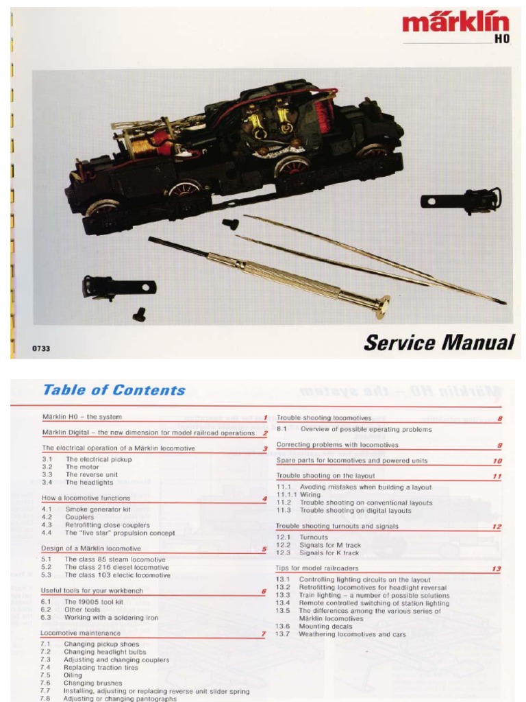 Handleiding Marklin | PDF
