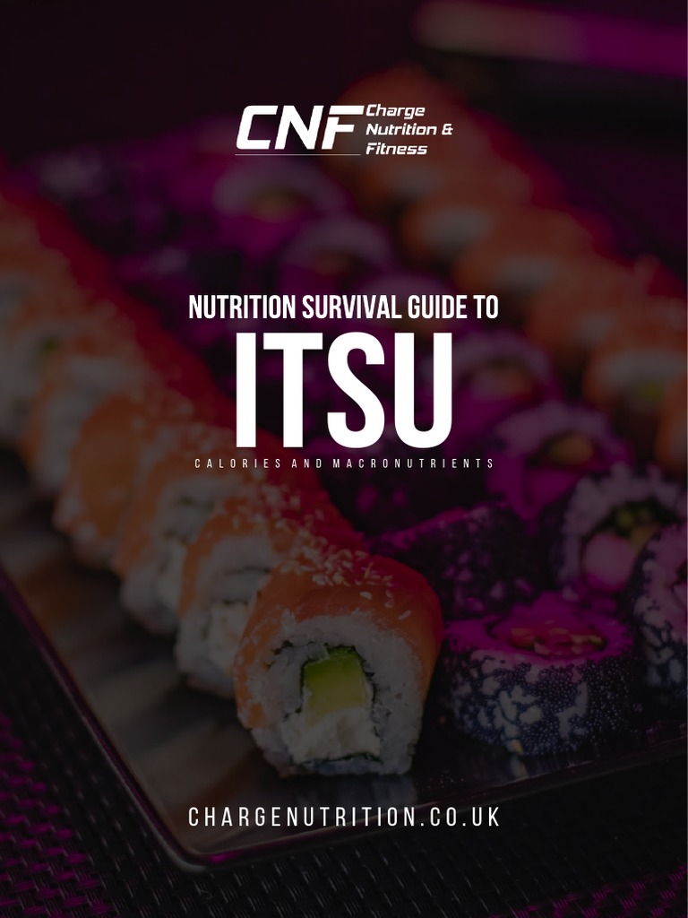 Itsu Eating Out Guide | PDF | Chocolate | Sushi