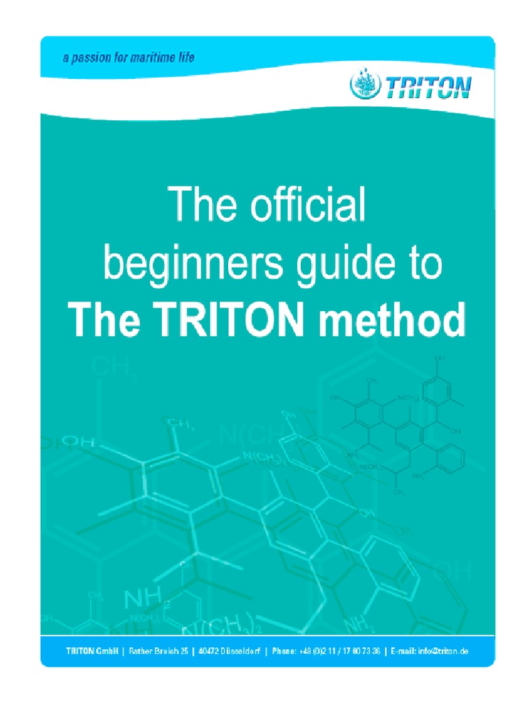 Beginner's Guide to the TRITON Method | PDF | Aquarium | Dose ...