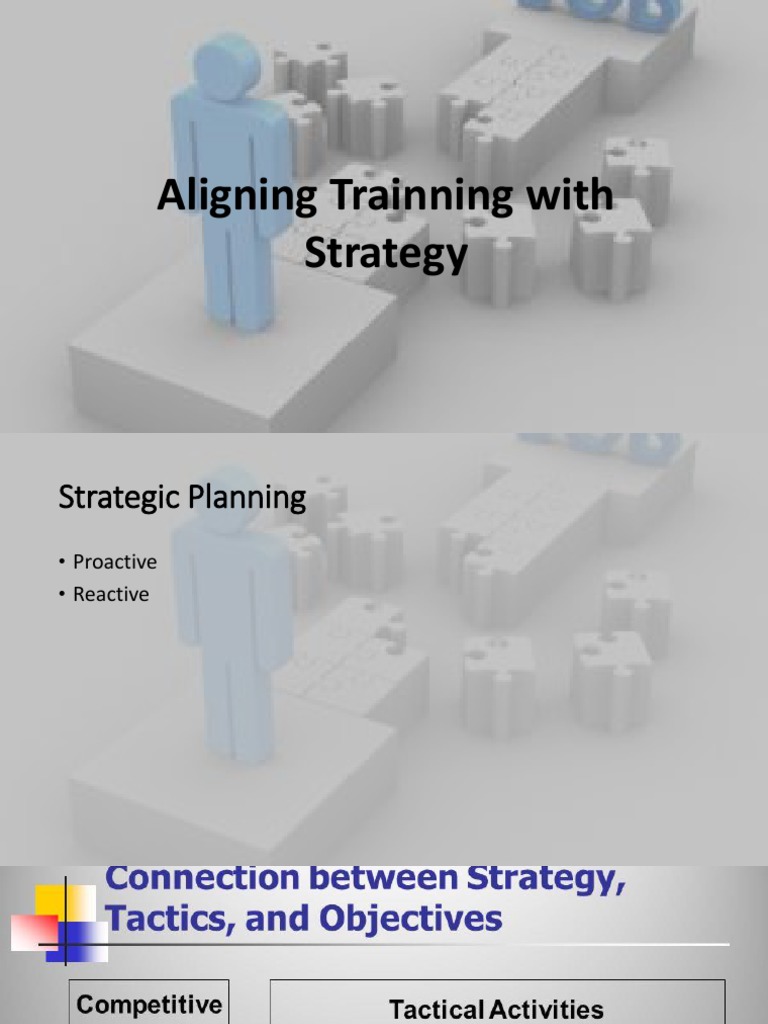 Aligning Training with Organizational Strategy | PDF