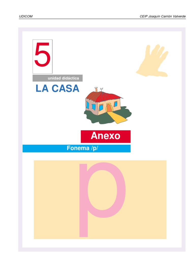 Fonema /p/: Actividades Infantiles | PDF | Sílaba | Voz humana