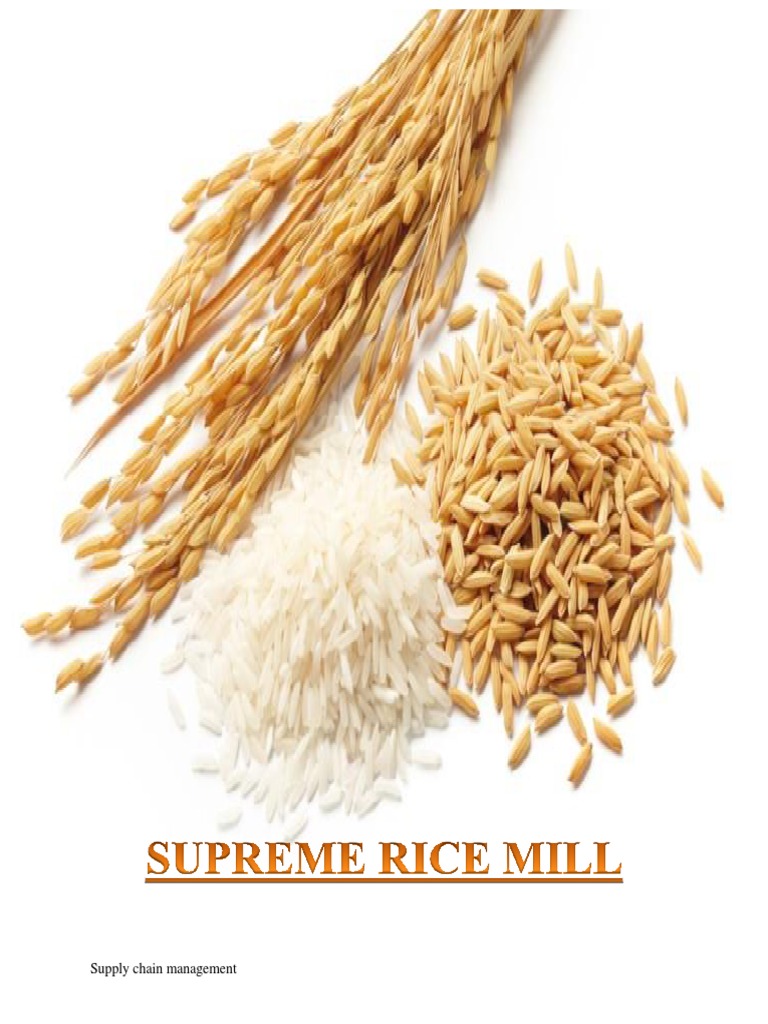 Supreme Rice Mill Supply Chain Overview | PDF | Rice | Retail