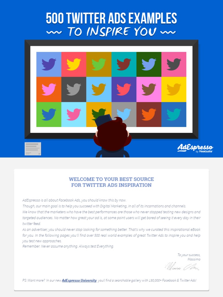 500 Twitter Ads Examples PDF | PDF | Advertising | Brand