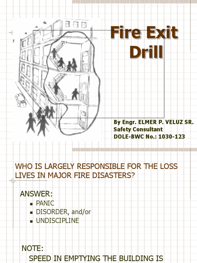 Day 3 Fire Exit Drill | PDF | Emergency Evacuation | Stairs