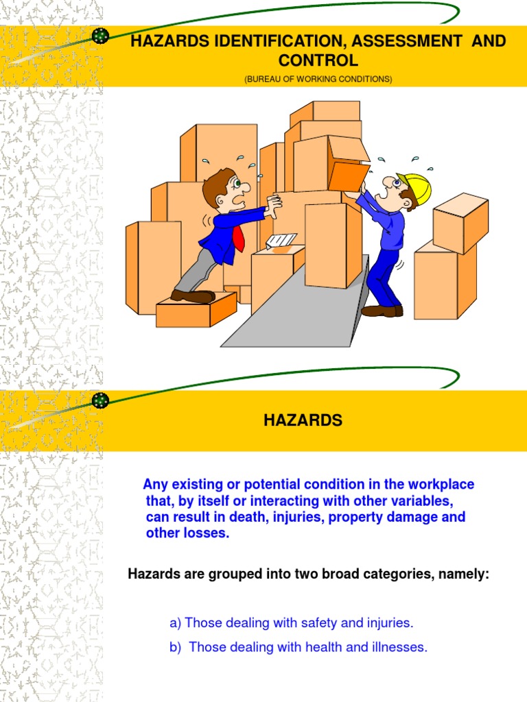 Hazard Identification and Control Guide | PDF | Hazards | Occupational ...