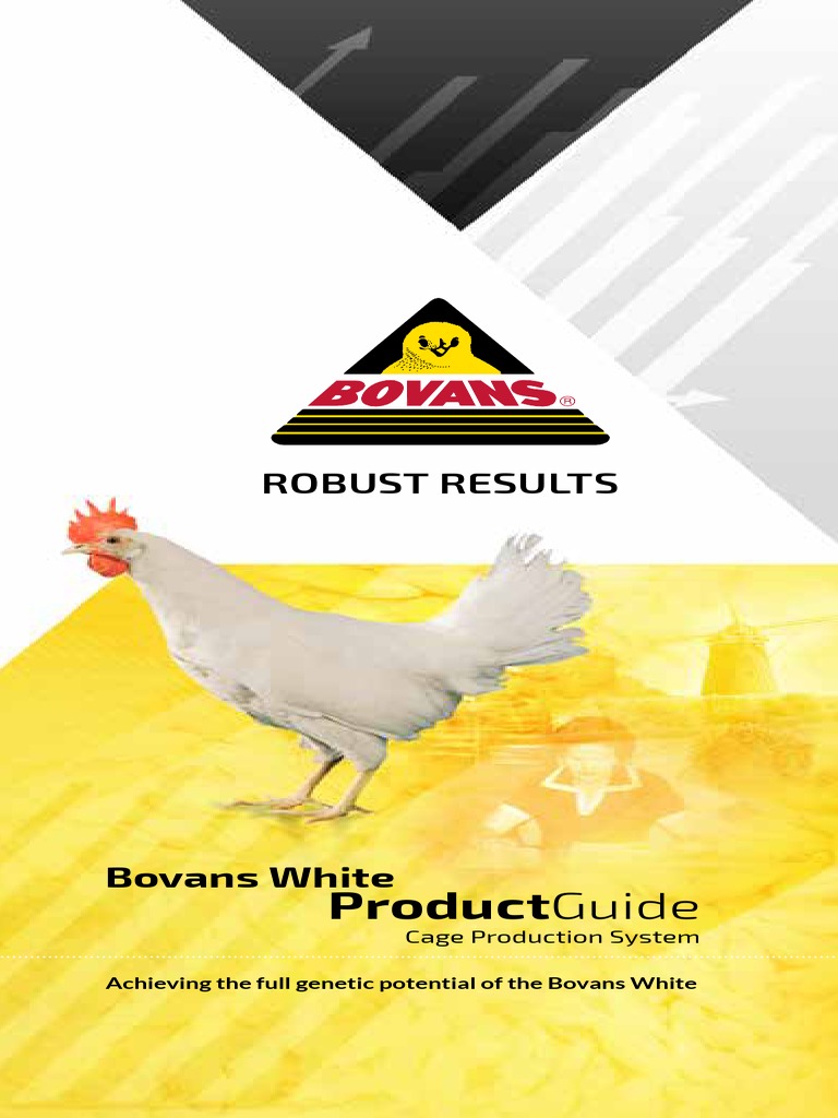 Bovans White Layer Production Guide | PDF | Beak | Chicken