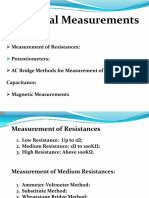 Electrical Measurements and Instrumentation PDF | PDF | Measuring ...