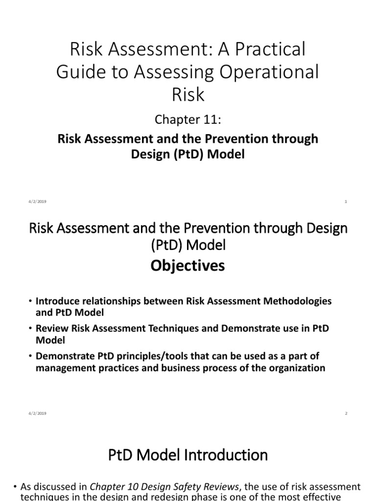 Risk Assessment: A Practical Guide To Assessing Operational Risk | PDF ...