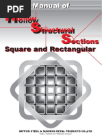 Hss Rect Steel Section Tables 080307 PDF | PDF | Nature