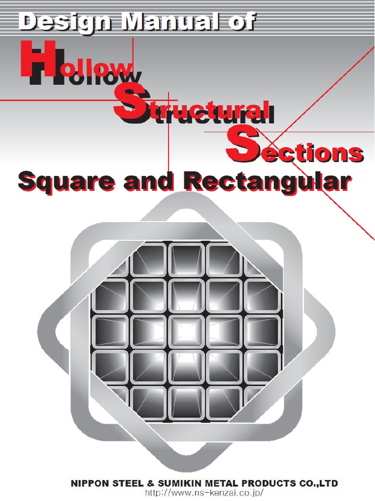 Design Manual of HSS PDF | PDF | Strength Of Materials | Buckling