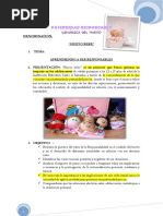 Ficha de Trabajo 3 EDA 4 DPCC | PDF | El embarazo | Adolescencia