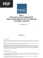 Frac Code List 2024 | PDF | Fungicide | Biosynthesis