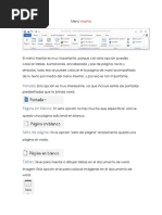 Iconos y funciones de Word 2023 | PDF