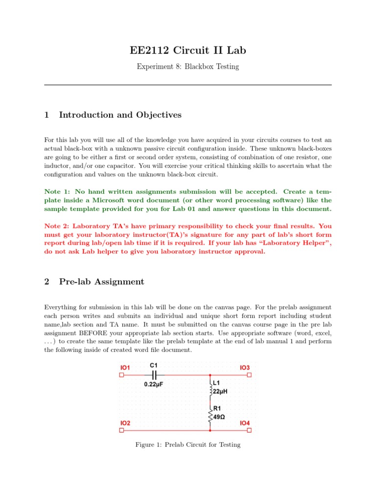 Black Box | PDF | Electrical Network | Software Testing