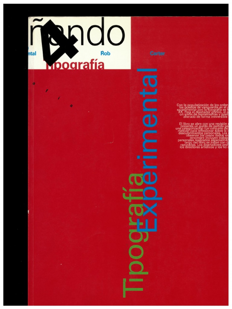 Diseñando Con Tipografía Rob Carter PDF | PDF