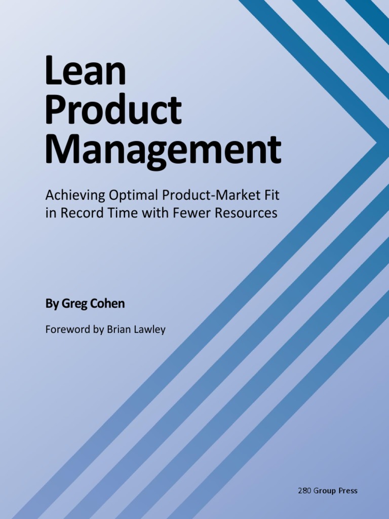 Lean Product Management ARc Edition PDF | PDF | Lean Manufacturing ...