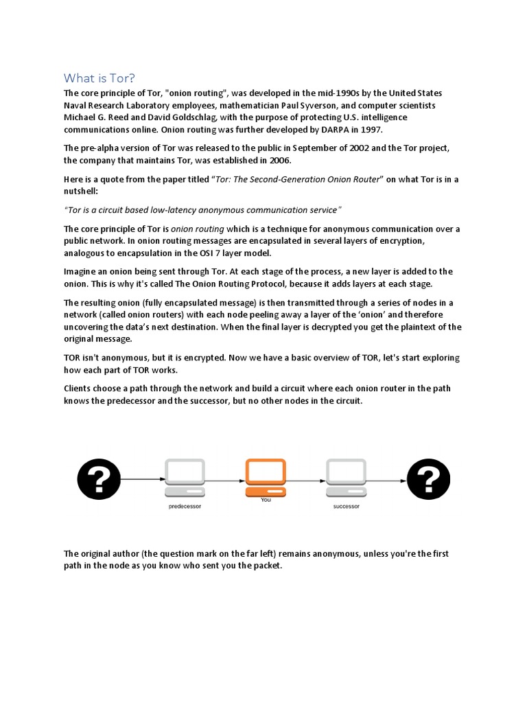 Tor PDF | PDF | Tor (Anonymity Network) | Cryptography