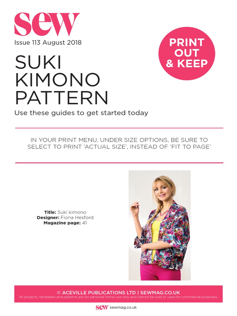 Suki Kimono 113 PDF | PDF | Written Communication | Printing