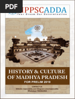 MPPSC PRELIMS UNIT - 10 Tribes of Madhya Pradesh - Heritage, Fold Culture and Folk Literature | PDF