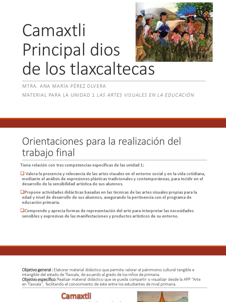 Camaxtli: Dios Tlaxcalteca y su Significado | PDF | Educación primaria ...