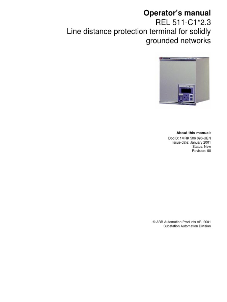 Rel 511 Operating Manul Hug | PDF | User Interface | Menu (Computing)