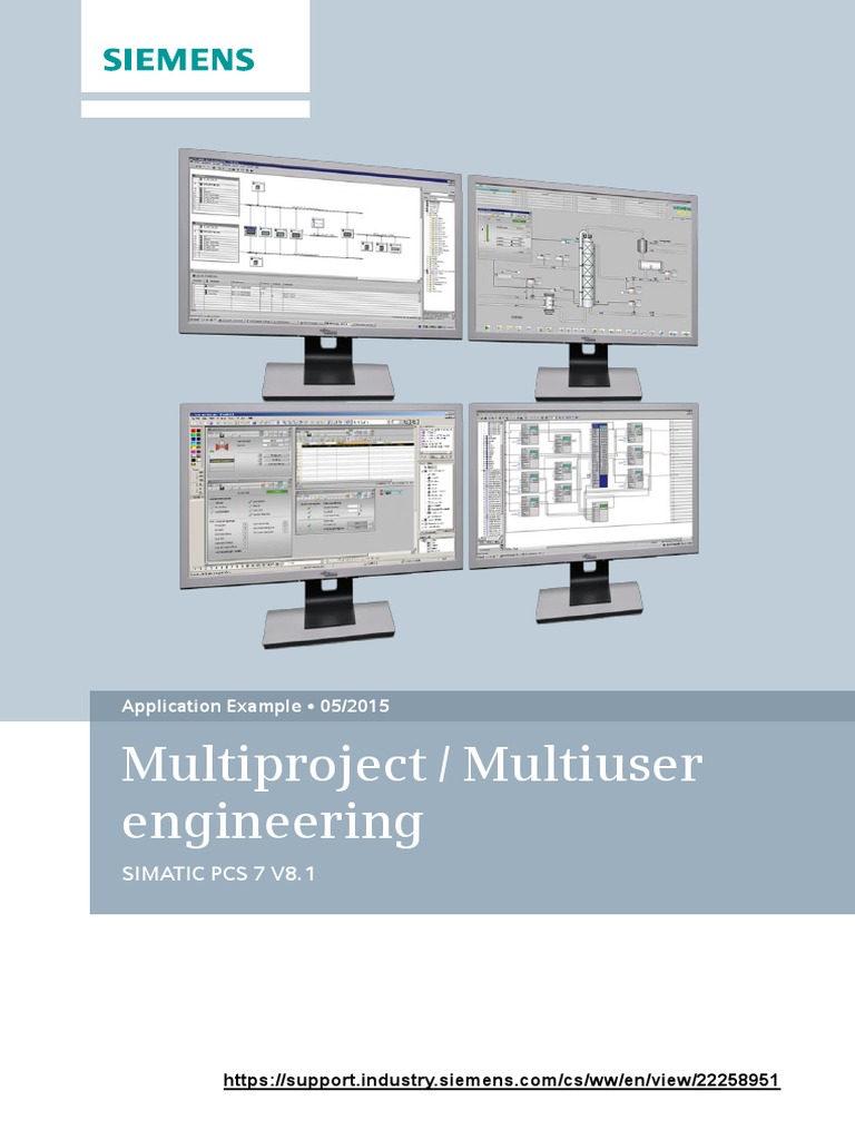 SIMATIC PCS7 Multiproject Multiuser Engineering | PDF | Operating ...