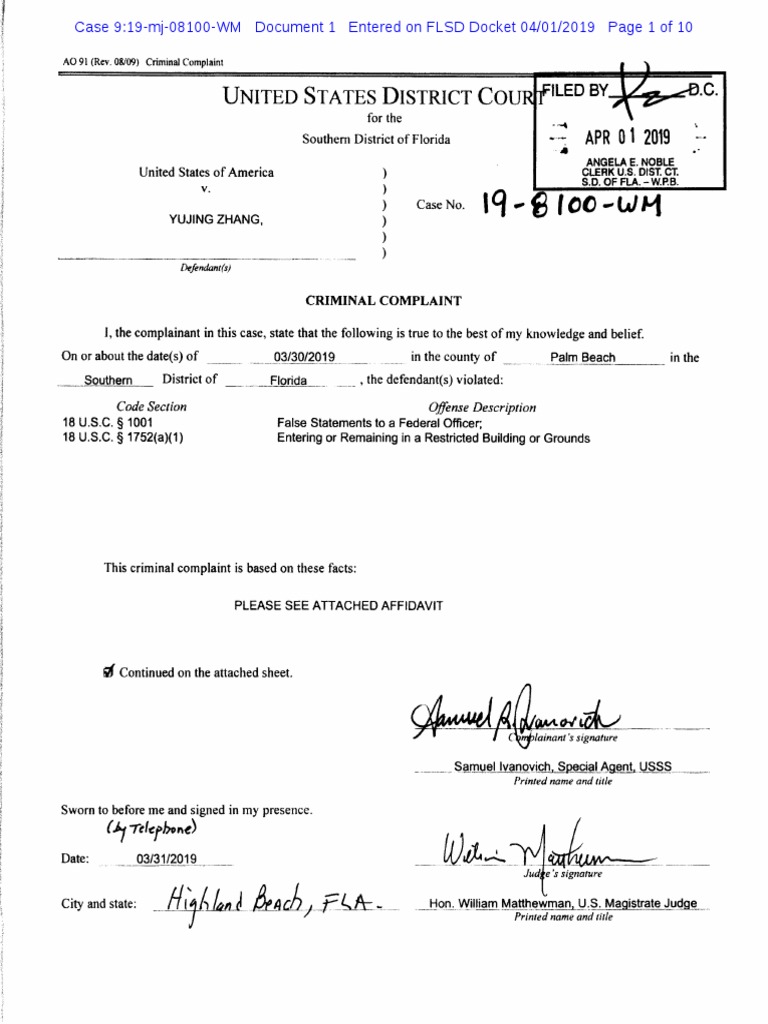 Jonathan Peternel Affidavit Overview | PDF | Government Information ...