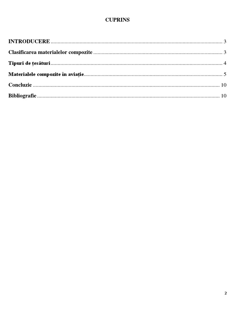 Materiale Compozite În Aviație | PDF