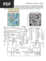 Rebote Delay 2.5: Parts List Pots IC's | PDF | Electrical Circuits ...