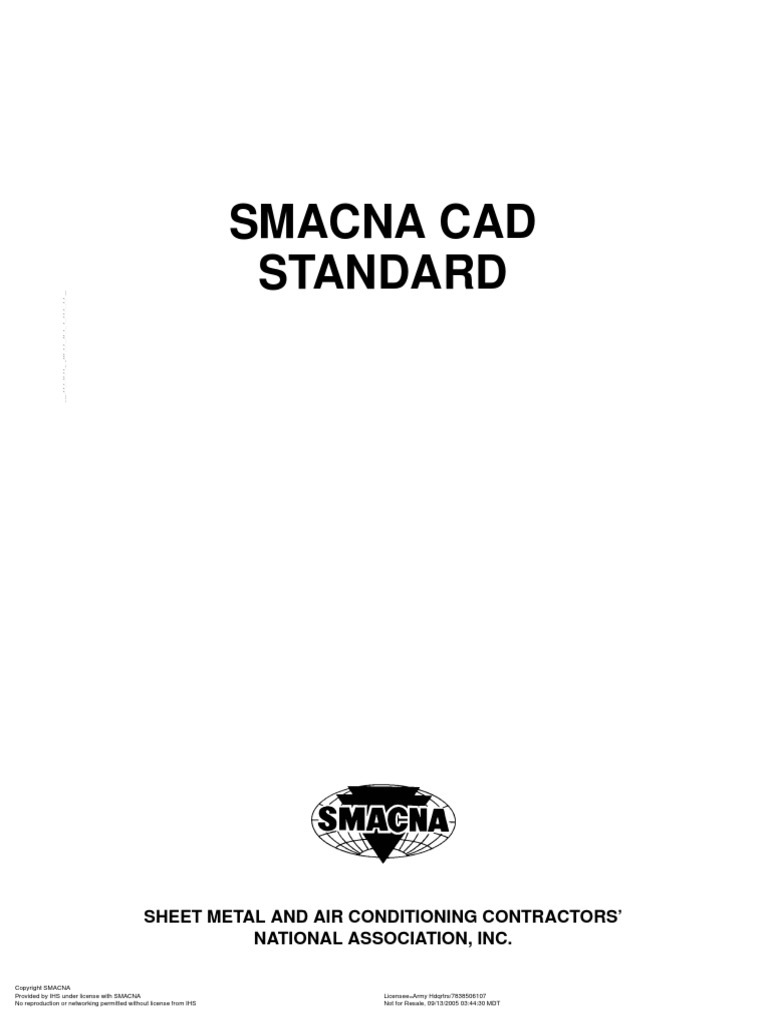 Smacna Cad Standard-Second Edition PDF | PDF | Computer Aided Design ...