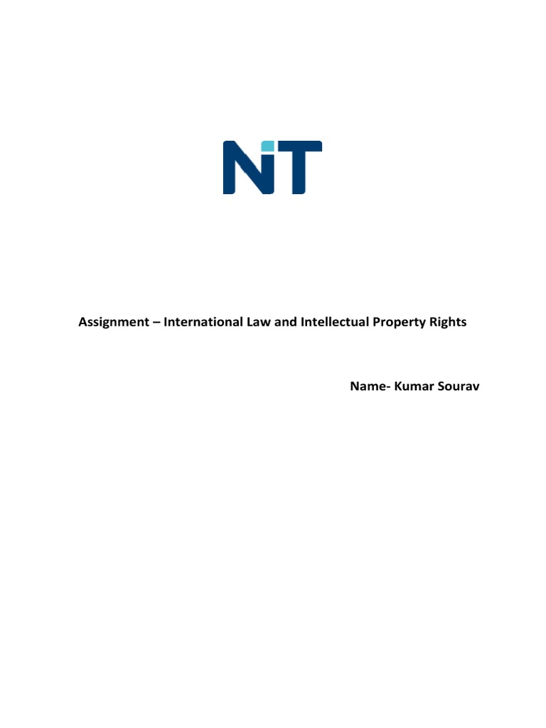 Intellectual Property Assignment Example | PDF | Patent | Non ...