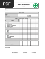 Kardex de Entrega de EPPS | PDF