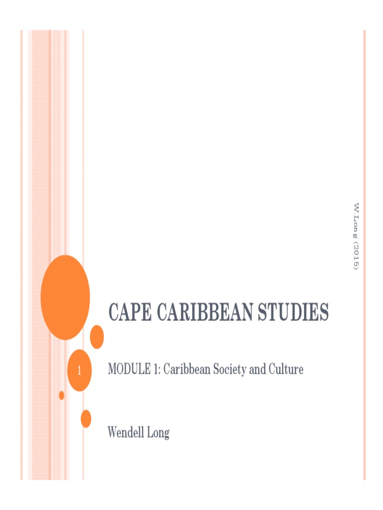 Caribbean Studies Essay Writing Guide | PDF | Caribbean | Diaspora