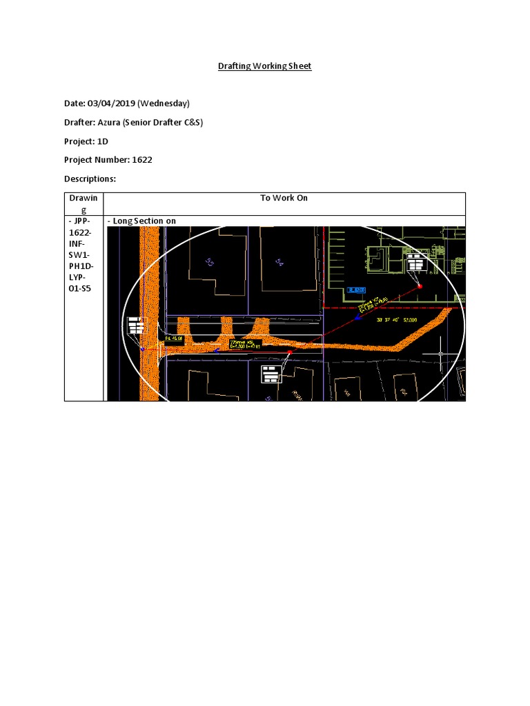Drafting Working Sheet2 | PDF