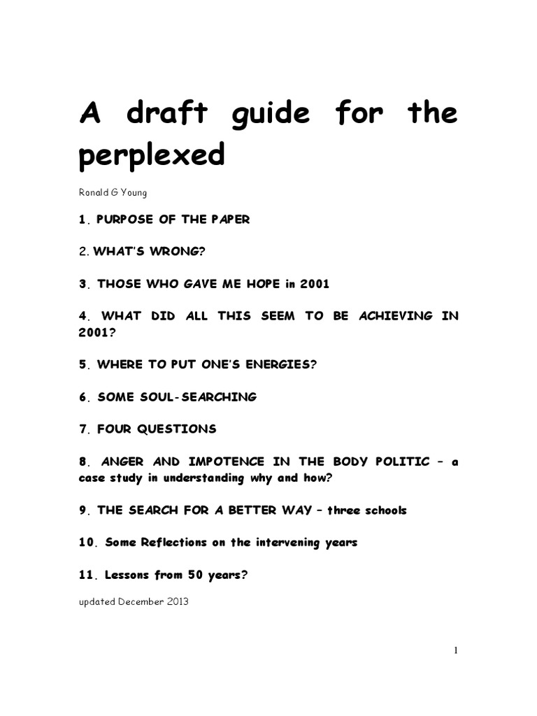 A Guide for the Perplexed | PDF | International Development | Democracy