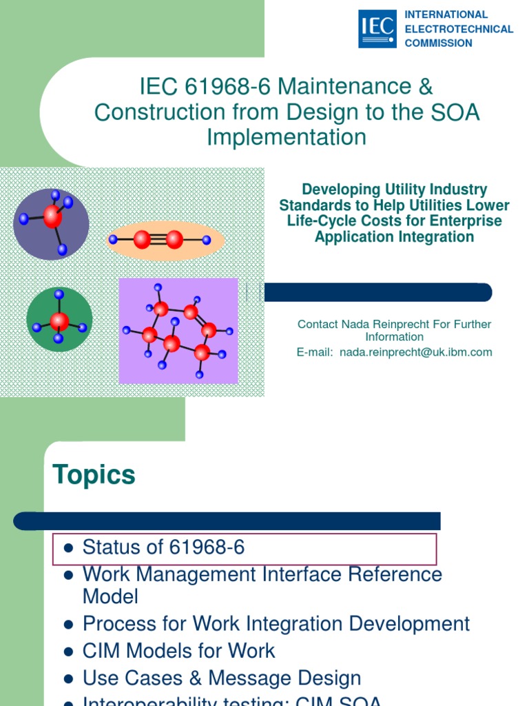 IEC 61968-6: Work Management Standards | PDF | Xml | International ...