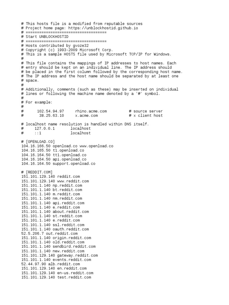 Hosts | PDF | Network Protocols | Computer Architecture