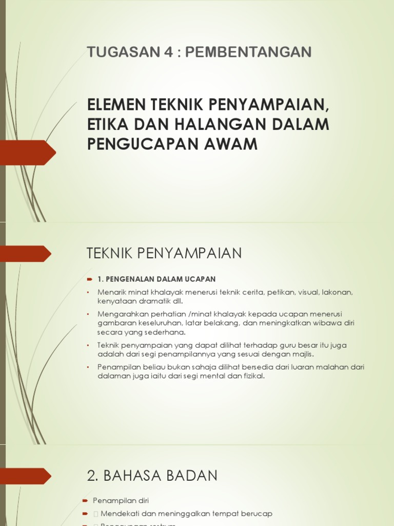 Pengucapan Awam | PDF