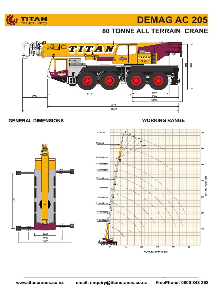 Ac 205 | PDF | Crane (Machine) | Machines