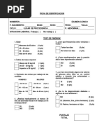 Escala Findrisc | PDF | Diabetes | Salud pública