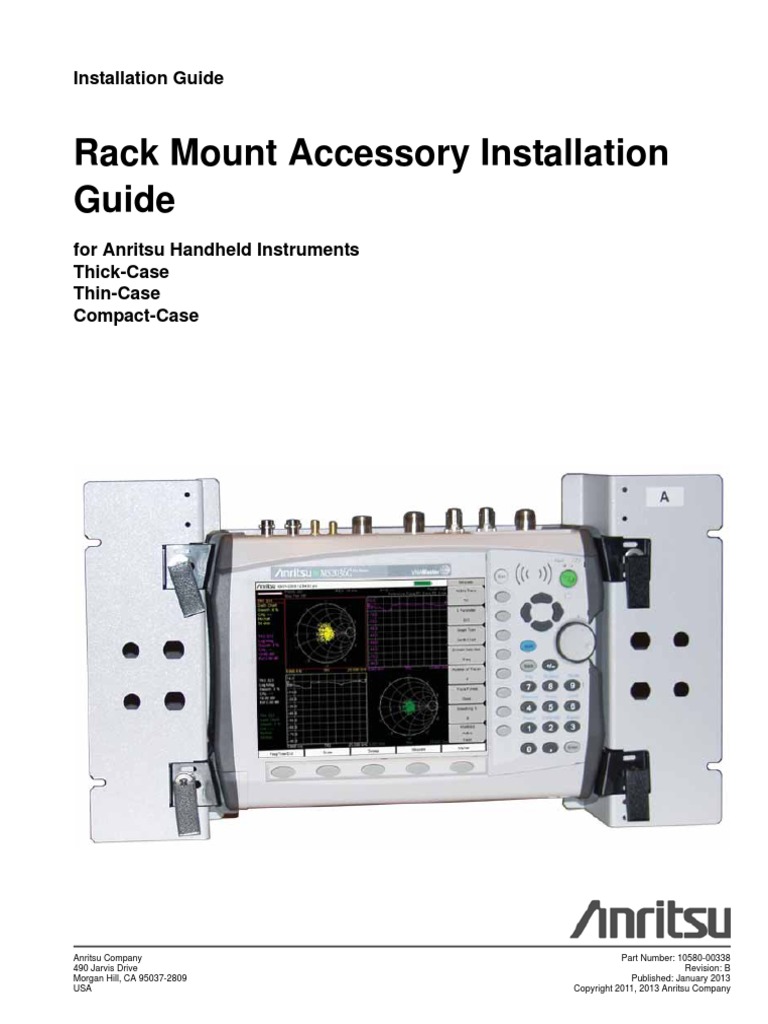 Rack Mount Accessory Installation Guide | PDF | Business