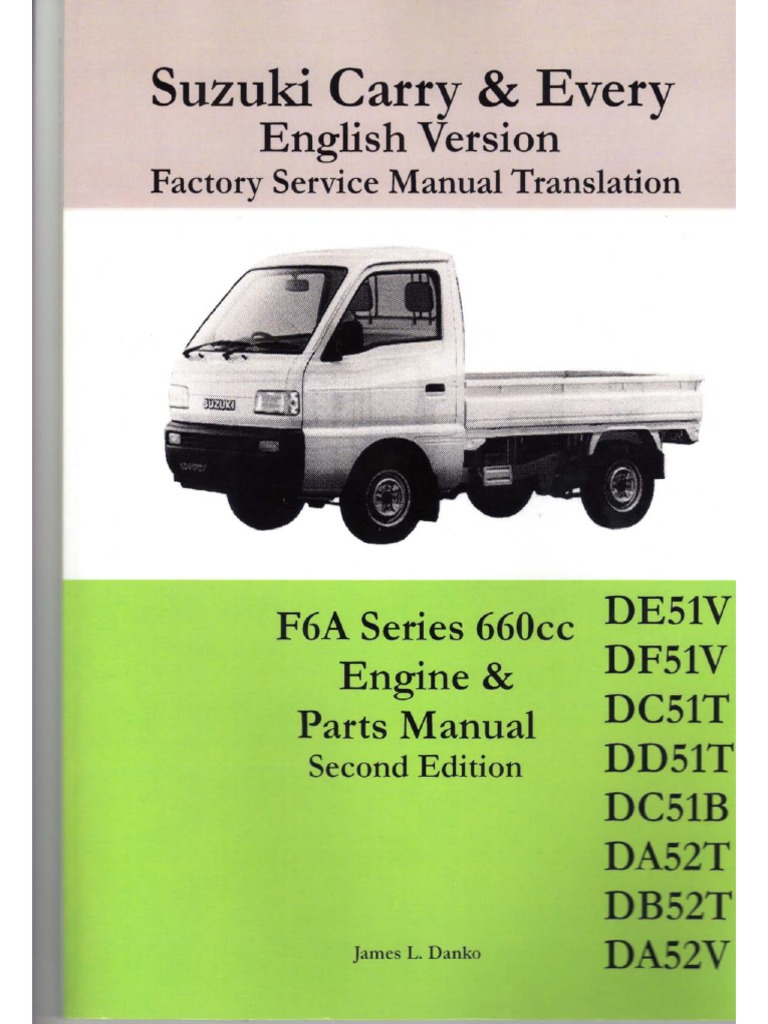 F6A Service Manual PDF | PDF