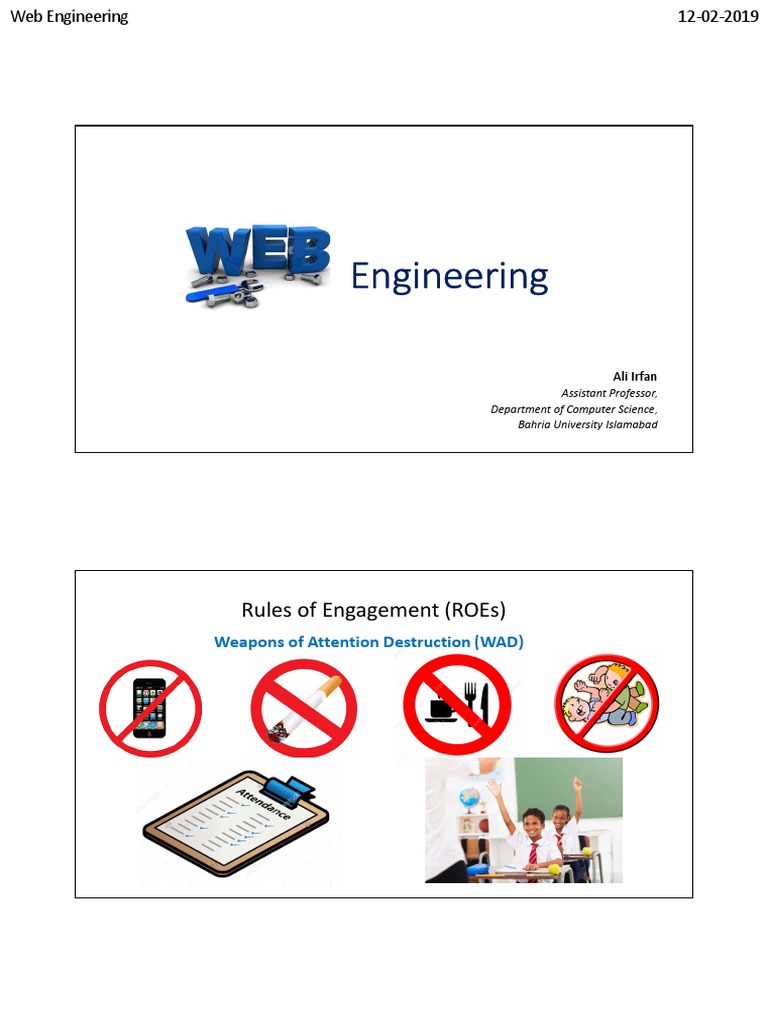 Engineering: Rules of Engagement (Roes) | PDF | Websites | World Wide Web
